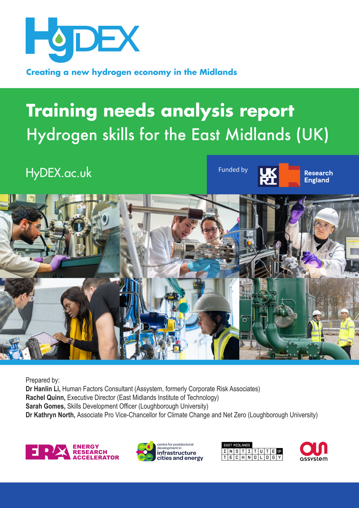 HyDEX - Accelerating the new hydrogen economy in the Midlands